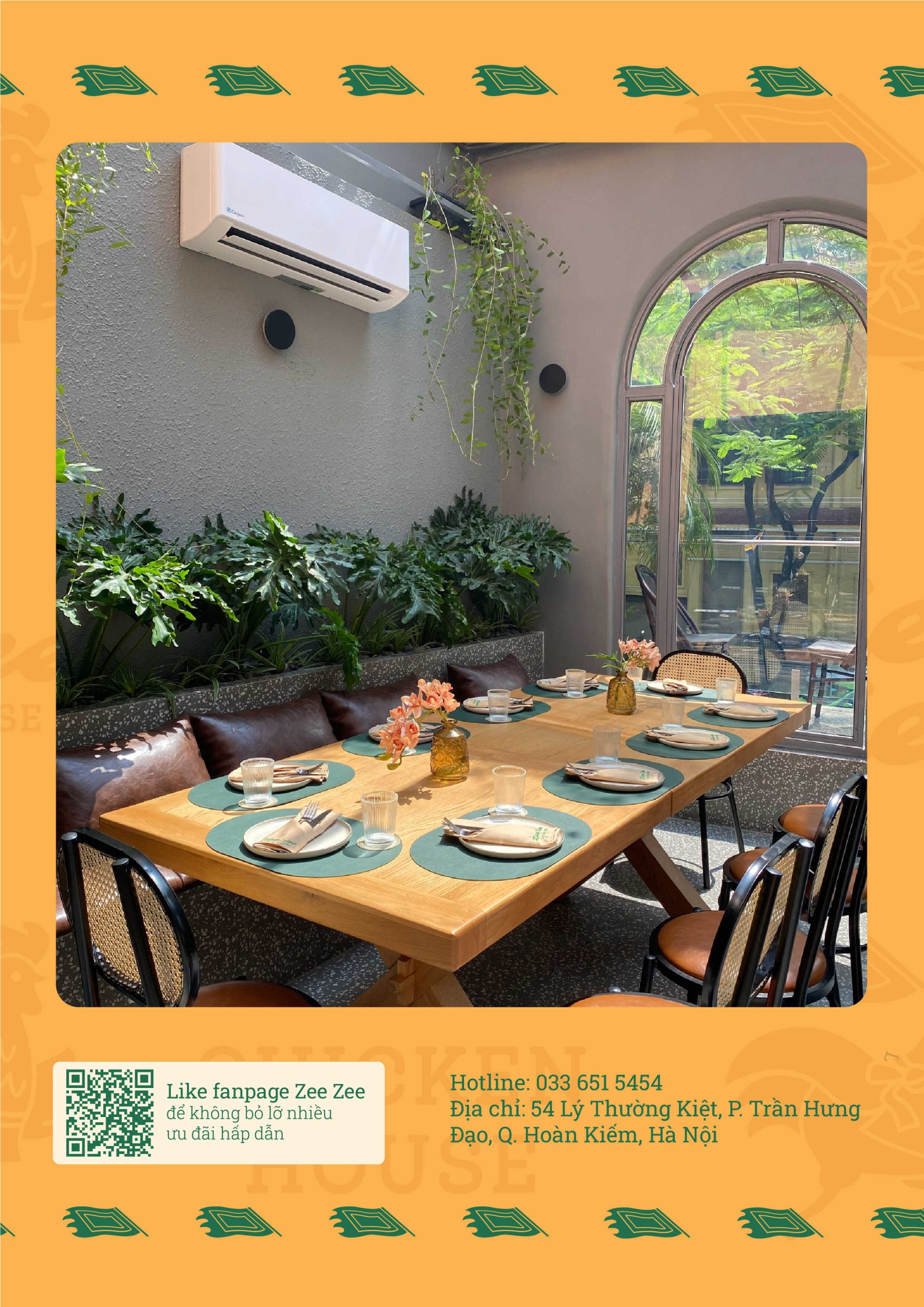 Zee Zee Chicken House - "Chạm tim" khách hàng mới bằng menu ấn tượng và ...